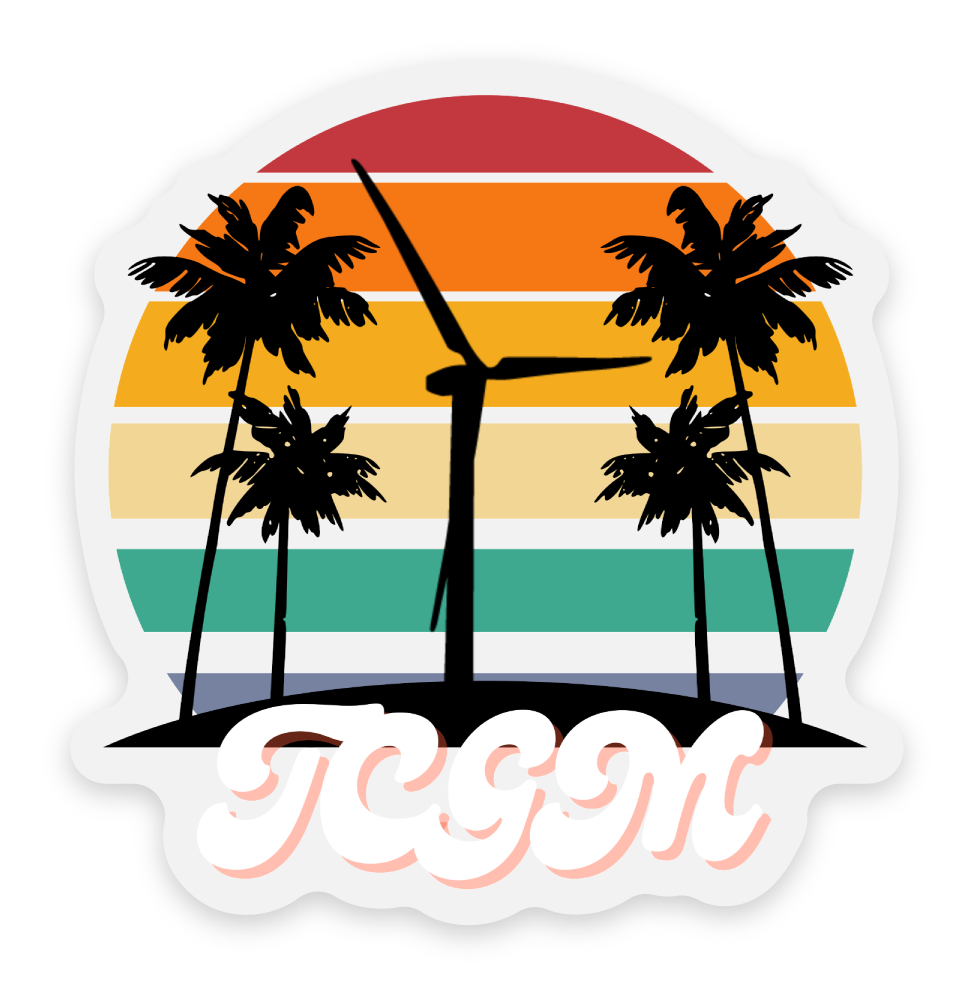 Beach Vibes Sticker – TCGM