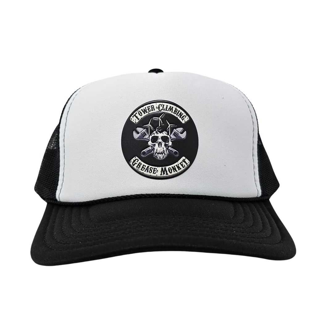 Skyll Monkey Foam Five Panel Pro Style Mesh Back (Black/White) – TCGM
