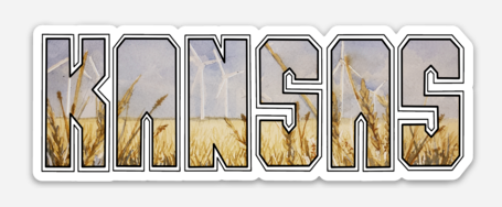 Kansas State Sticker – TCGM
